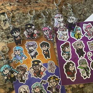 FF6 Character Sprites Vinyl Sticker Sheet - Etsy
