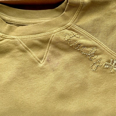 Adult Dream Stitched Sweatshirt Hand-embroidered - Etsy