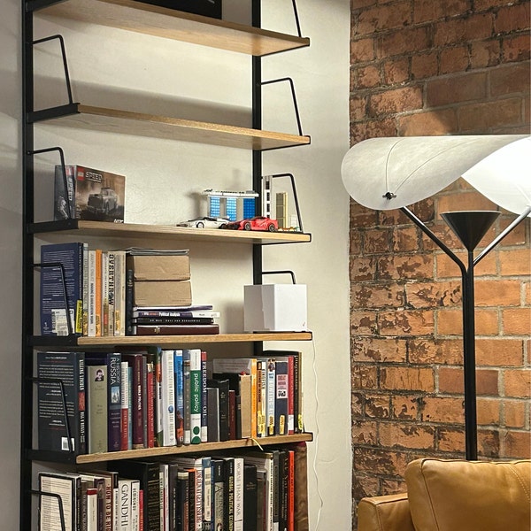 Modern Wall Mounted Bookshelf - Etsy