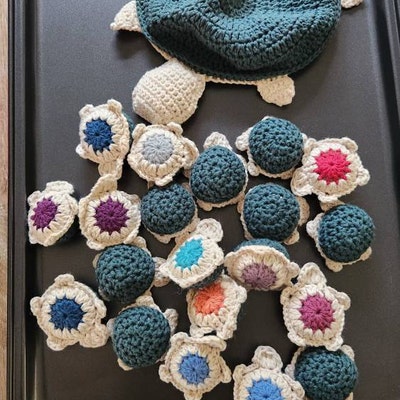 The ORIGINAL Turtle Memory Game PATTERN English Pdf ORIGINAL Stitched ...