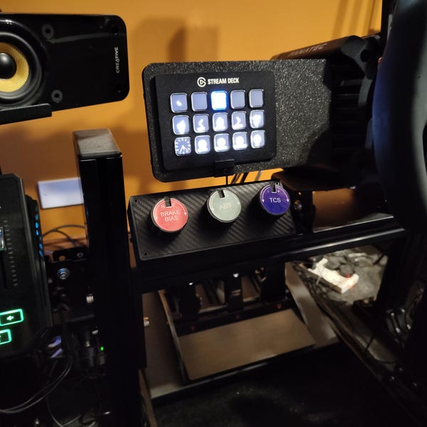 Sim Racing Brake Bias Traction Control and ABS Rotary Controls - Etsy