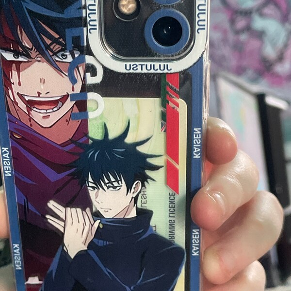 Anime Phone Case-japanese Phone Case, Itadori Phone Case, Gojo Phone ...