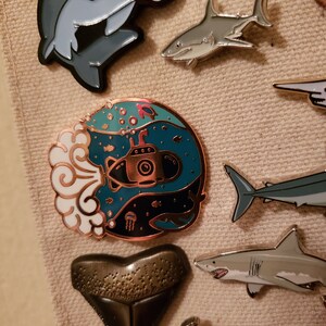 Ocean Adventure Enamel Pin - Etsy