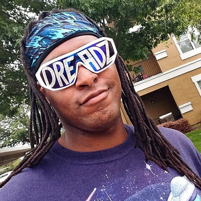 Rasslor Rising Sun White Stripe Shield Sunglasses - Etsy