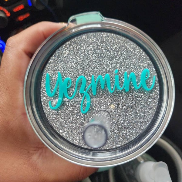 Yeti Name Plate/yeti Topper/custom Yeti Accessory/yeti Rambler Topper ...