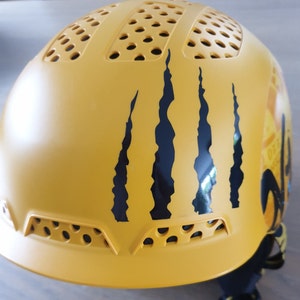 Motorcycle Visor Decal, Custom Text, Motorrad Helm Wunschtext, Helmet ...