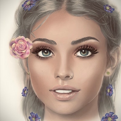 30 Cute Fairies & Cupcakes to Color, Sweet Fairy Girls, Treats and ...