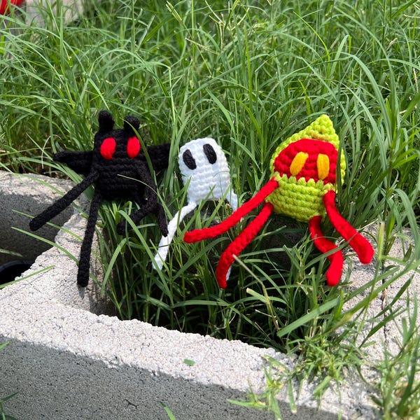 The Creepy Cryptid Trio Crochet Pattern | Monster Amigurumi PDF - Etsy