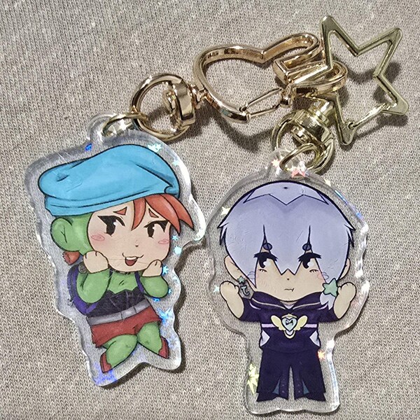 My Bizarre Subordinates OTP Duo Magnetic Keychains - Etsy