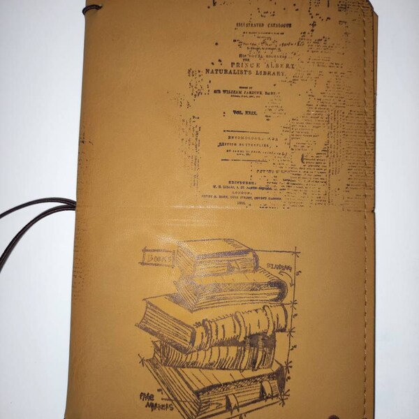 Midori Book Lover Travel Notebook, Diary With Fauxdori Cover - Etsy