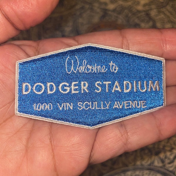 Dodger Stadium Patch - Sew On/iron On - Etsy