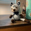 CROCHET PATTERN Lucy the Fox Crochet Amigurumi Stuffed Sitting Forest ...