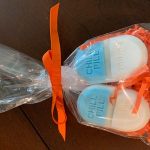 Chill Pill Soap Novelty Set of Four With RX Bag Great Party - Etsy