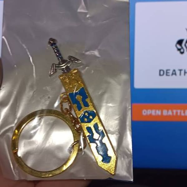 Zelda Master Sword Necklace: Breath of the Wild Removable Sword ...