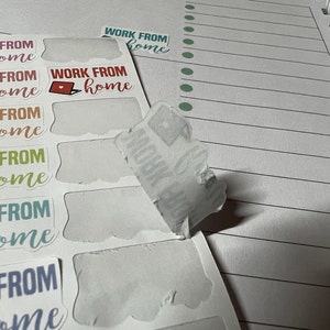 Cardio Planner Stickers Essentials Flag Sticker Erin - Etsy