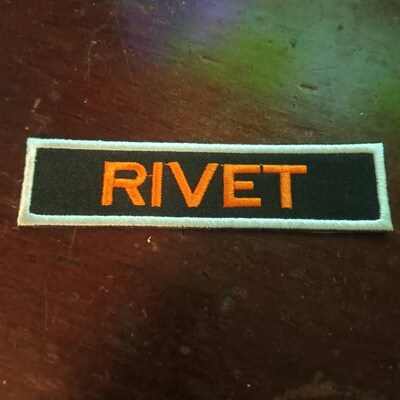 1x4 Custom Embroidered Name Tag Motorcycle Personalized Biker Patch ...