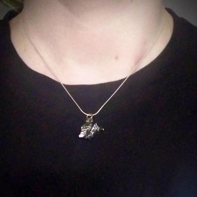 ROSE QUARTZ & LAVA Crystal Bracelet Heart Locket, Round Beads ...