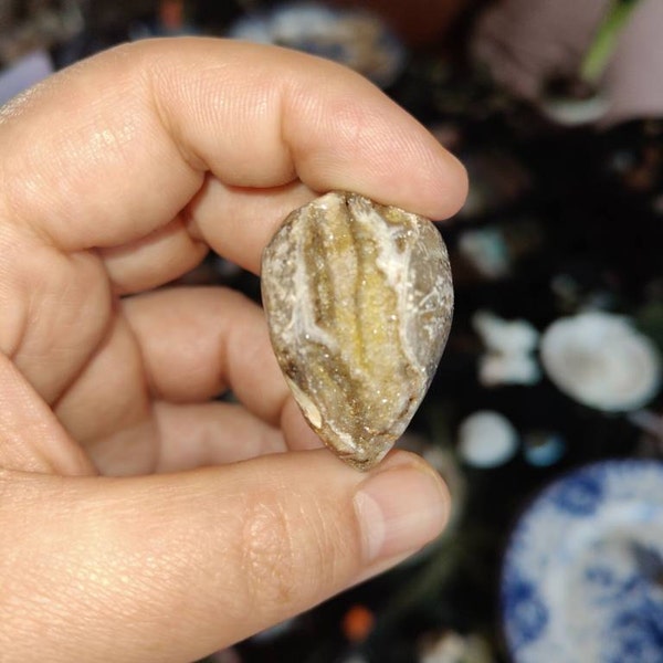 Natural Natrolite Gemstone Pink Larimar Cabochon - Etsy