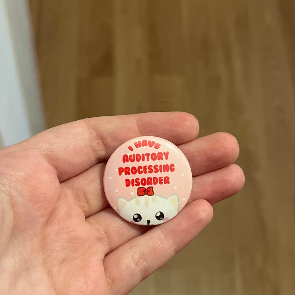 Hidden Disabilities Pin – 32mm Awareness Badge – Invisible Illness ...