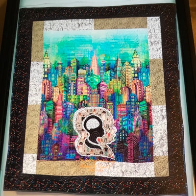 THREE Panel Leaning ASPEN/BIRCH Quilt Panel of Actual - Etsy