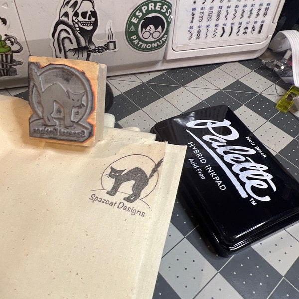 Custom Fabric Stamp of Your Logo or Image, Clothing Stamp Kit, Fabric ...