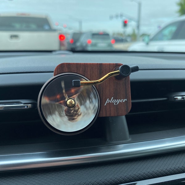 Custom Rock Bands Album Cover Car Air Freshener, Car Vent Clip Perfume ...