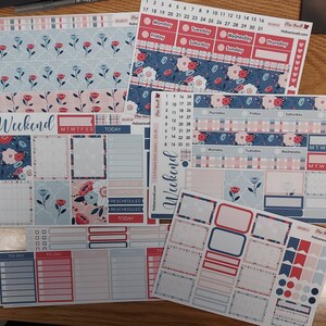 Custom Script Sticker Sheet Planner Stickers Choose Your | Etsy