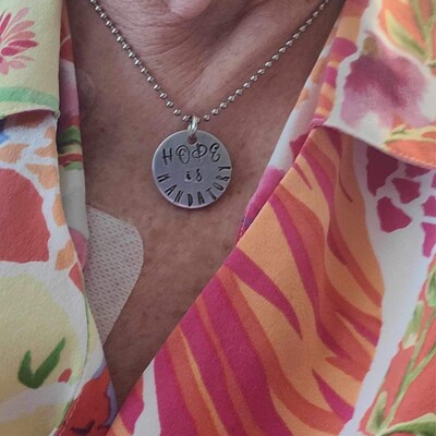 Handstamped Scripture Necklace, Isaiah 41:10, Bible Quote Jewelry ...