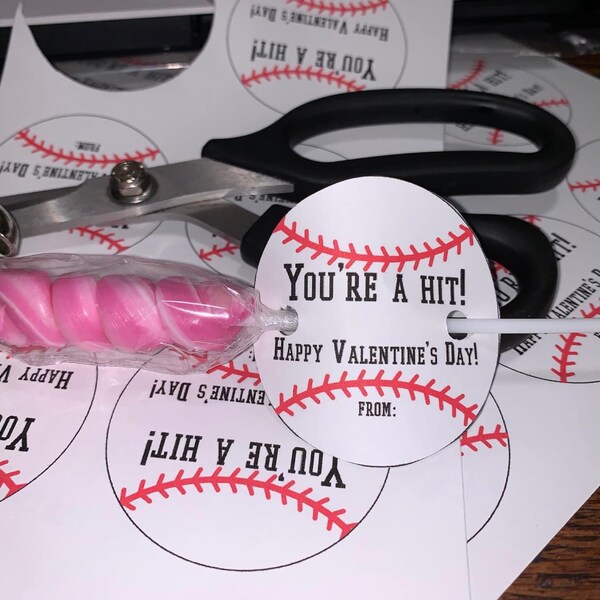 Baseball Valentines, Sports Valentines, Valentine's Day, Candy ...
