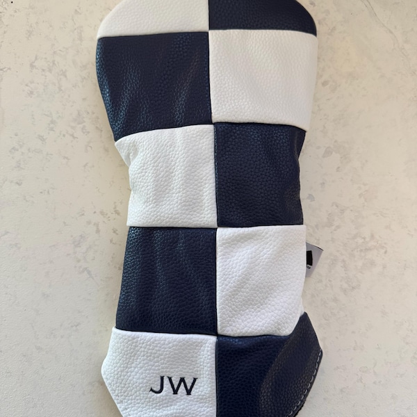 Monogrammed Driver Head Cover for Golf Enthusiasts, Golf Head Cover ...