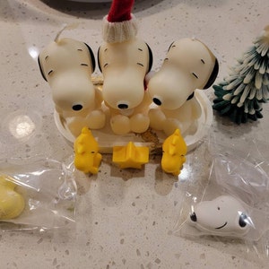 Peanuts Gang 1 Big Snoopy Candles Soy Wax Cute Candle | Etsy