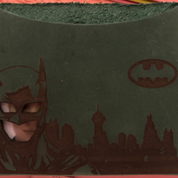 Bat ID Card Holder Money Clip Personalized Minimalist Personalized ...
