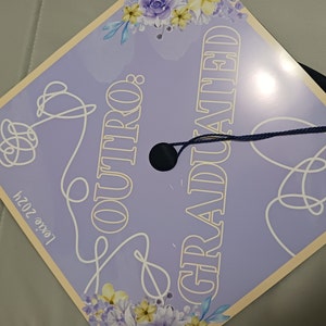 Personalized Graduation Cap Topper Black Girl, Custom Black Queen Grad ...