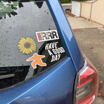 Rainbow Fox Vinyl Sticker - Etsy