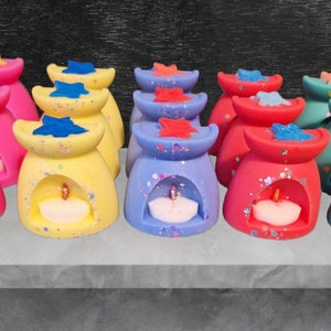 Turning Goddess Torso Mini Snapbar Silicone Mold for Wax. Wax Melt ...