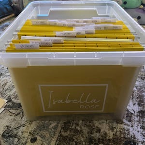 Fully Assembled Household Tote DIY Memory Box Kit Home File Box Kit ...