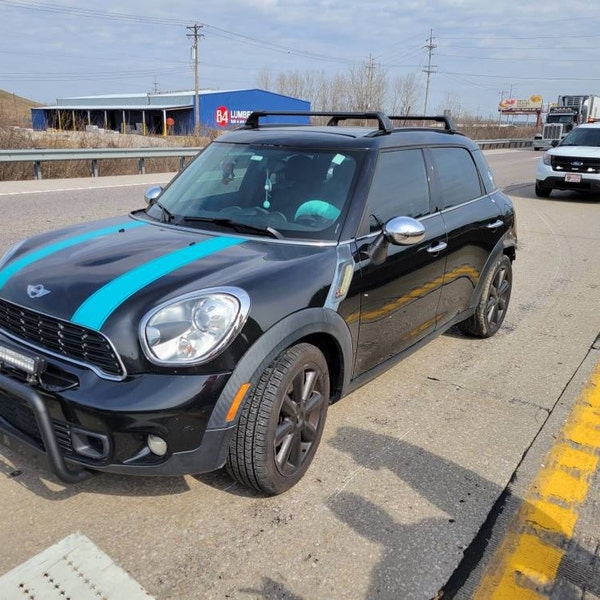 Mini Cooper Bonnet and Boot Stripes, Stripes for Hood and Boot, Racing ...