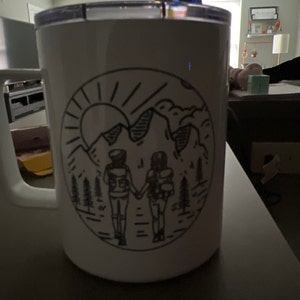 Personalized Adventure Couple Mug Custom Engagement Wedding | Etsy