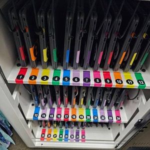 Chromebook Label Classroom Management Teacher Organization Classroom ...