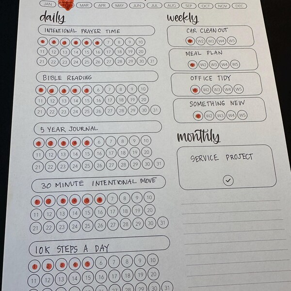 Yearly Book Tracker | Instant Download | Book Lover | Goodreads ...