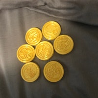 Power Coins Zeo Power Rangers 3d-printed Coin Legacy Morpher Compatible ...