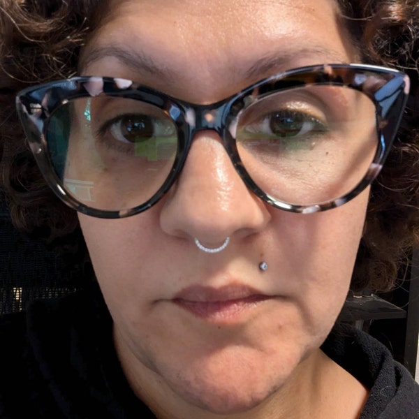 14k Solid Gold Snake Helix Daith Rook Conch Ring Septum Hoop Snake ...