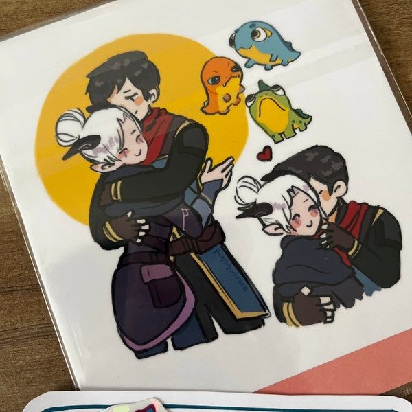 Cute Hug Rayllum Print! Season 5 - Gamer - Dorm - Room - Kawaii ...