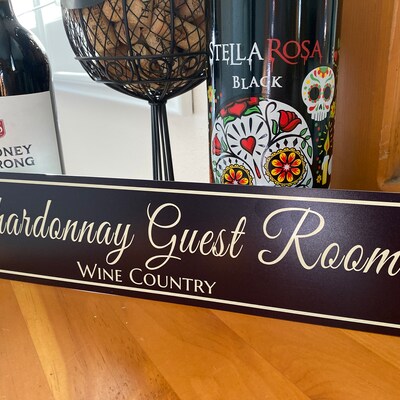 Wine Room Sign, Gift for Wino, Wine Bar Location Decor, Custom Home Bar ...