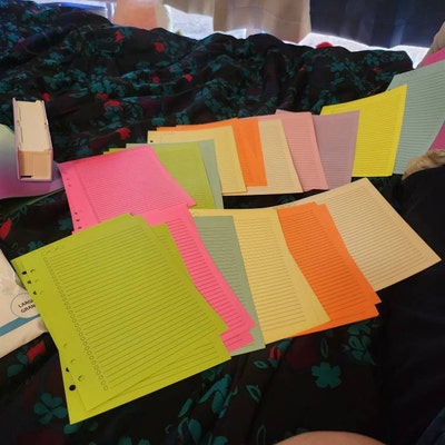 SPRING RAINBOW Spiral Classic Notebook - Etsy