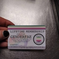 BISEXUAL Proud Parent/partner/sibling/friend Lifetime Membership Card ...
