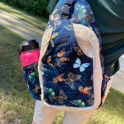 Wayfarer 2.0 style 2 Large Unisex Sling Backpack A Quaint Stitch PDF ...