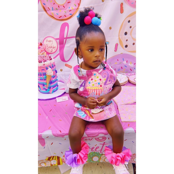 Sweet One Two Sweet Donut Grow Up Cupcake Cotton Candy Donut Birthday