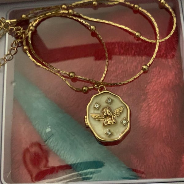 Personalized Heart Locket Necklace, Photo Heart Locket, Children's ...