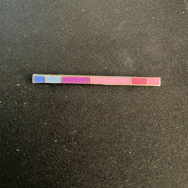 Bisexual Rod Pin — Subtle Pride Flag Accessory LGBT Queer Bi Bicurious ...